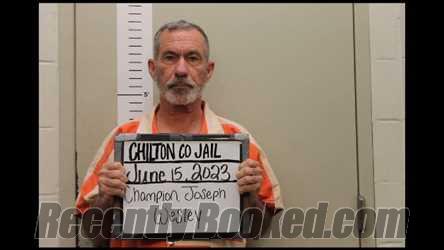 Recent Booking / Mugshot for JOSEPH WESLEY CHAMPION in Chilton County ...