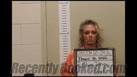 Recent Booking / Mugshot for TONYA GAIL COLLINS in Chilton County, Alabama