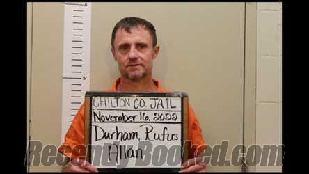 Recent Booking / Mugshot for RUFUS ALLAN DURHAM in Chilton County, Alabama