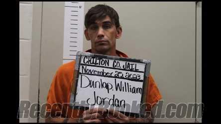 William Jordan Dunlap Mugshot & Arrest Info | Chilton County, AL