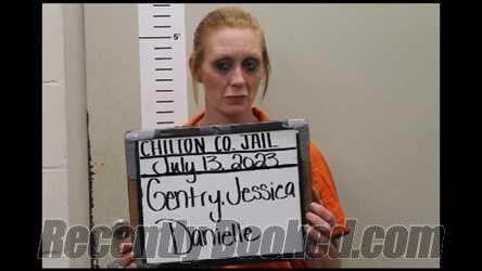 Recent Booking / Mugshot for JESSICA DANIELLE GENTRY in Chilton County ...