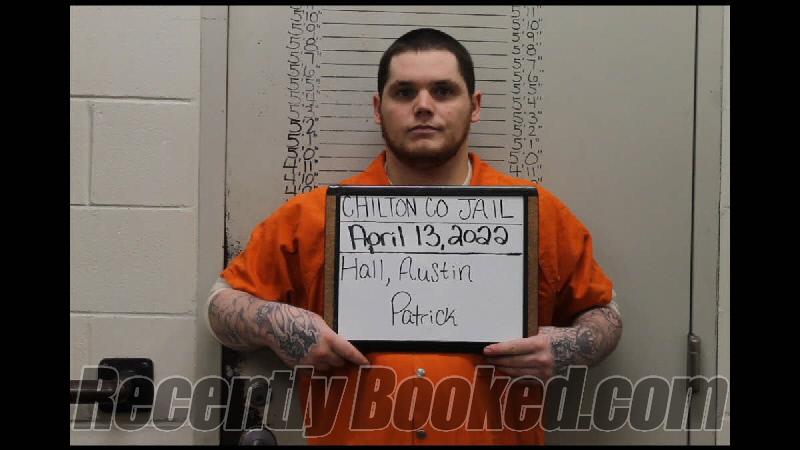 Recent Booking / Mugshot for AUSTIN PATRICK HALL in Chilton County, Alabama