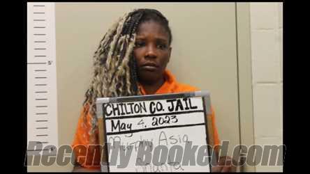Recent Booking / Mugshot for ASIA SHANTA MURPHY in Chilton County, Alabama