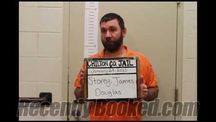 Recent Booking / Mugshot for JAMES DOUGLAS STOREY in Chilton County ...