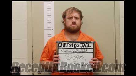 Recent Booking / Mugshot for JAY BRANDON SICKLES in Chilton County, Alabama