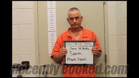 Recent Booking / Mugshot for MARK DANIEL SMITH in Chilton County, Alabama