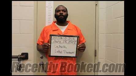 Recent Booking / Mugshot for LIDAL DWAYNE WHITT in Chilton County, Alabama