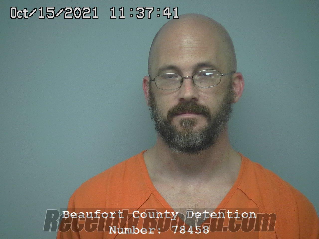 Recent Booking / Mugshot for JAMES ROBERT FORTNER in Beaufort County ...