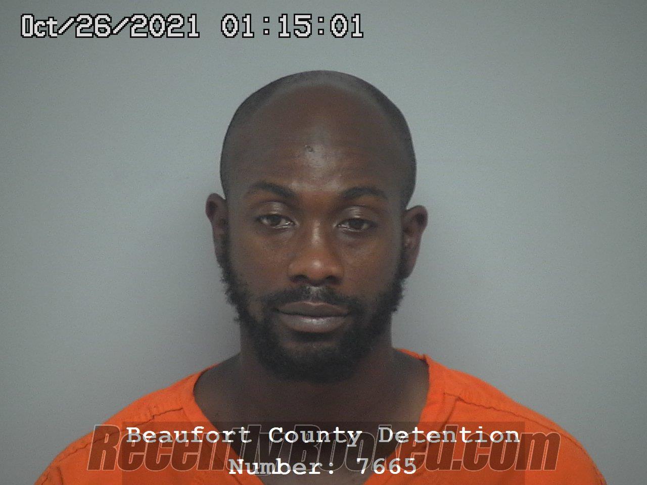 Recent Booking / Mugshot for JEREMY JEROME WARREN in Beaufort County ...