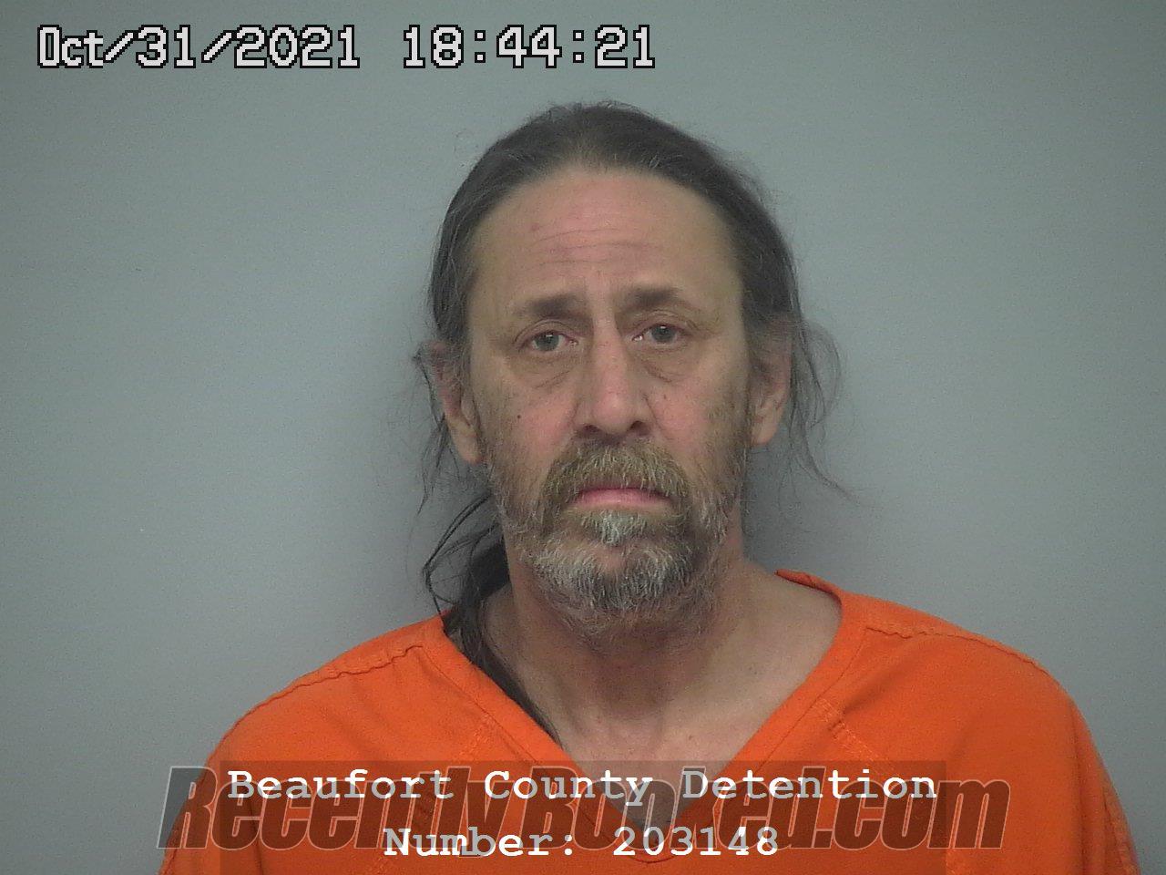 Recent Booking / Mugshot for TIMOTHY BRUCE BECKMAN in Beaufort County ...