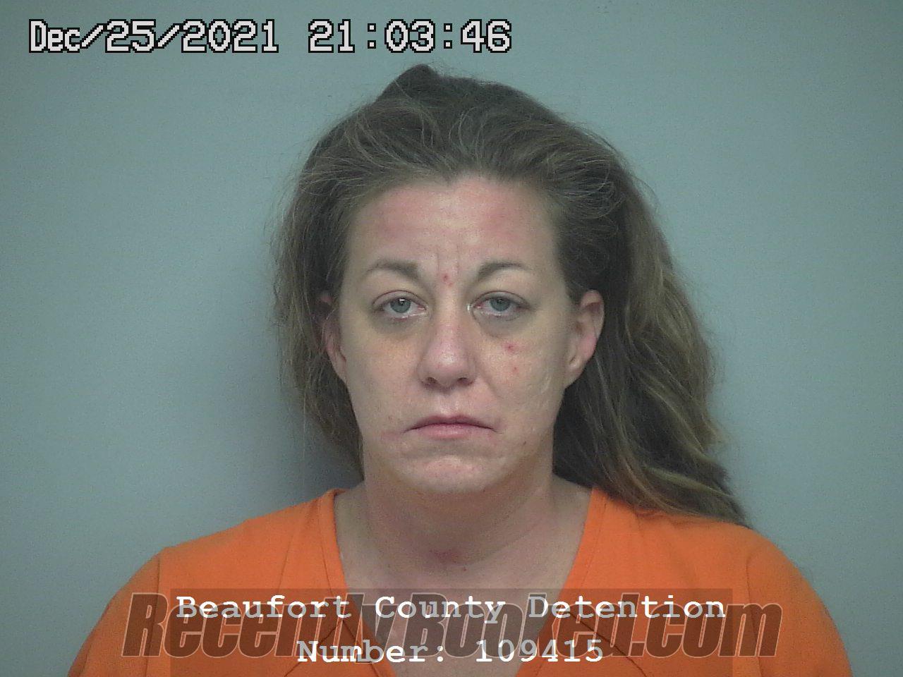 Recent Booking / Mugshot for MICHELLE THERESA MARCIL in Beaufort County ...