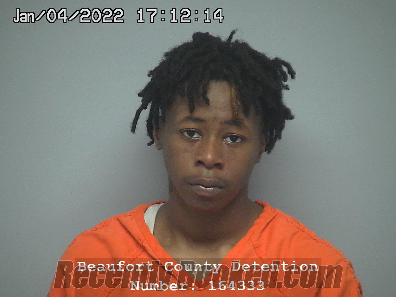 Recent Booking / Mugshot for LYRIAH ALYSSA BLUE in Beaufort County ...