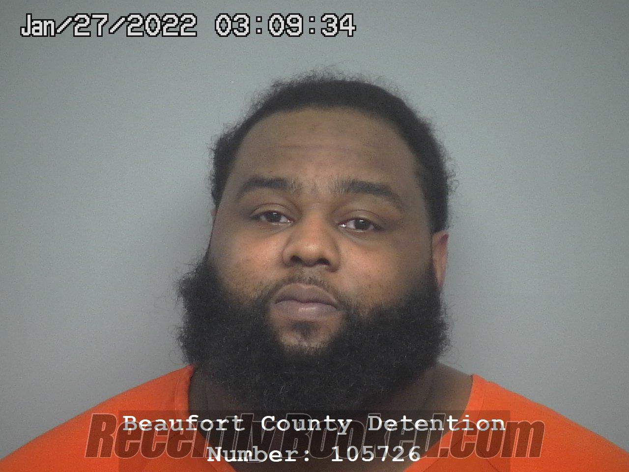 Recent Booking / Mugshot for DAYNE EDWARD WRIGHT in Beaufort County ...