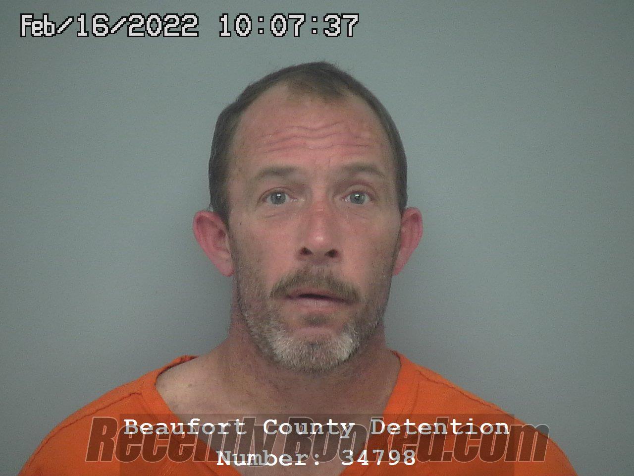 Recent Booking / Mugshot for CHRISTOPHER MANUEL APPLEBY in Beaufort ...