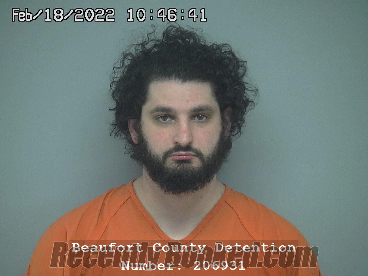 Recent Booking / Mugshot for TIMOTHY RYAN SHEAFFER in Beaufort County ...