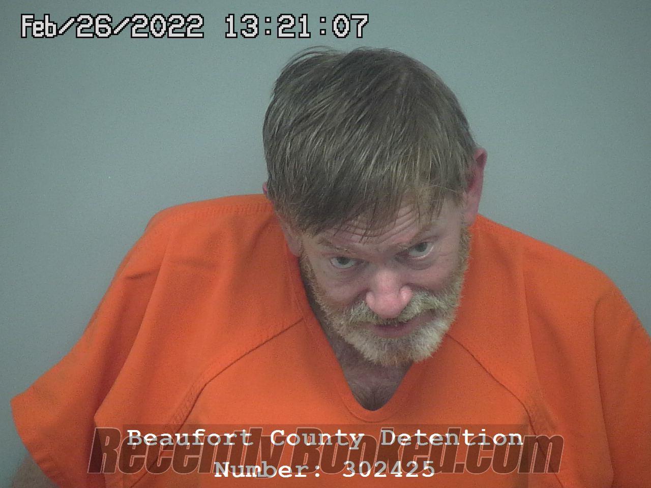 Recent Booking / Mugshot for CHARLES DOUGLAS RILEY in Beaufort County ...