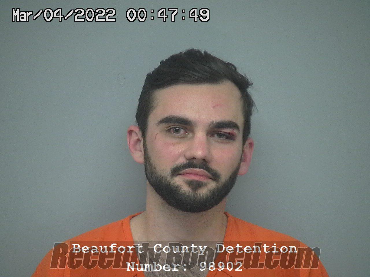 Recent Booking / Mugshot for ANDREW JACOB SCHULTZ in Beaufort County ...