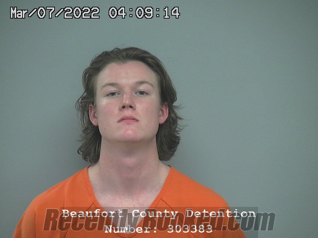 Recent Booking / Mugshot for DAVID BRENDAN KEMP in Beaufort County ...