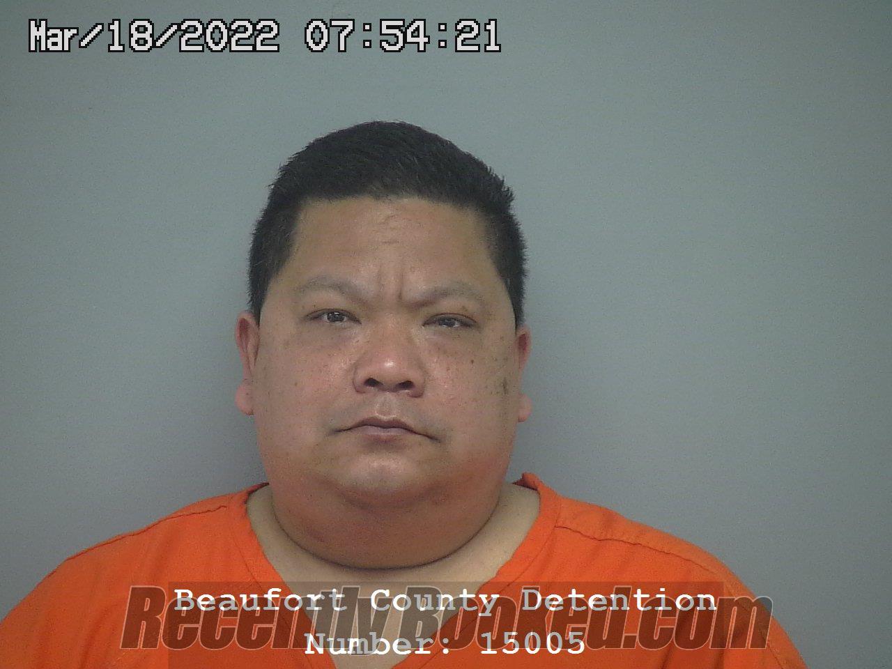 Recent Booking / Mugshot for ANDREW DANIEL DOTY in Beaufort County ...