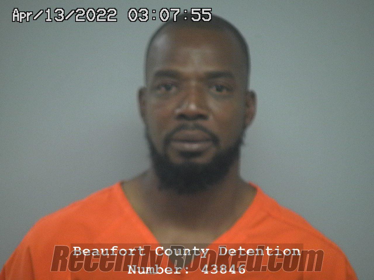 Recent Booking / Mugshot for COLIN RENSFORD WEDDERBURN in Beaufort ...