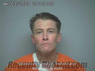 Recent Booking / Mugshot for ADAM SCOTT CARFIELD in Beaufort County ...