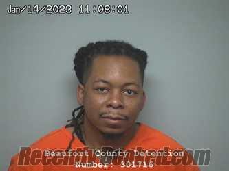 Recent Booking / Mugshot for REGINALD DEVON PONTOON in Beaufort County ...