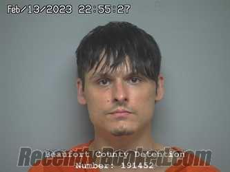 Recent Booking / Mugshot for TYLER JOHN HERRITT in Beaufort County ...