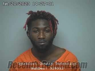 Recent Booking / Mugshot for TERRANCE JUSTIN GARRETT in Beaufort County ...