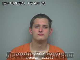 Recent Booking / Mugshot for CHRISTIAN ALEXANDER RANDALL in Beaufort ...