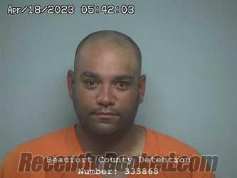 Recent Booking / Mugshot for ROY ALEKZANDER LEDERER in Beaufort County ...