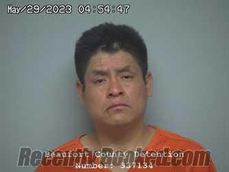 Recent Booking / Mugshot for AURELIO HERNANDEZ HERNANDEZ in Beaufort ...