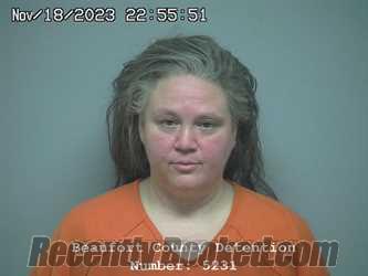 Recent Booking / Mugshot for HEIDI CHARMAINE MIDGETTE in Beaufort ...