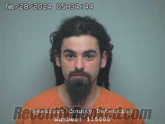 Recent Booking / Mugshot for NATHANIEL KYLE DOUGLAS in Beaufort County ...