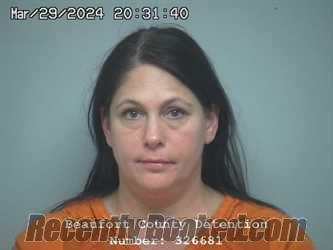 Recent Booking / Mugshot for BARBARA ANNE TRAINER in Beaufort County ...