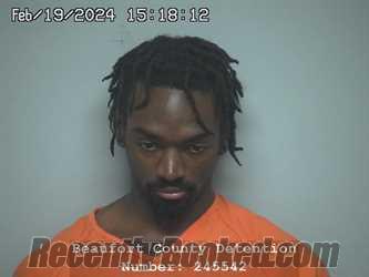 Recent Booking / Mugshot for JAVON URIAH RAHEEM ANTHONY in Beaufort ...