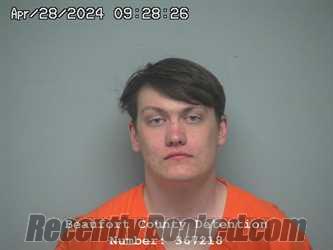 Recent Booking / Mugshot for JESSE KENNETH STINE in Beaufort County ...