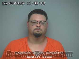 Recent Booking / Mugshot for RYAN SCOTT BLOUNT in Beaufort County ...