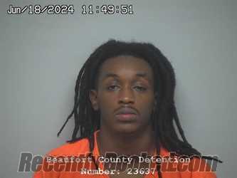 Recent Booking / Mugshot for KA'SHAWN RASHAD GLAZE in Beaufort County ...