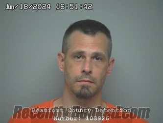 Recent Booking / Mugshot for JACK EUGENE ALLEN in Beaufort County ...