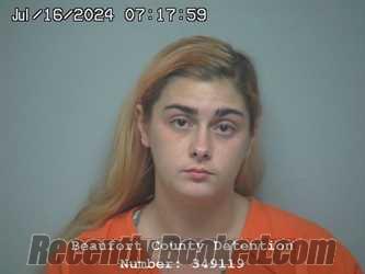 Recent Booking / Mugshot for ISABELLE MARIE BARKLEY in Beaufort County ...
