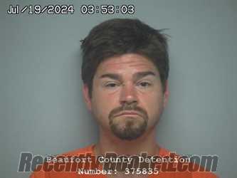 Recent Booking / Mugshot for JESSE RICHARD GIES in Beaufort County ...