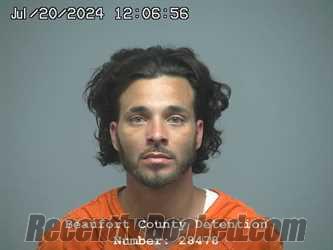 Recent Booking / Mugshot for ANGELO MICHAEL RAMOS in Beaufort County ...