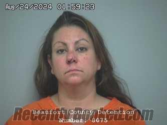 Recent Booking / Mugshot for MEGAN DANIELLE CARON in Beaufort County ...