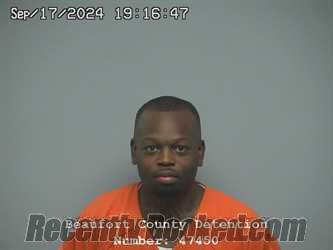 Recent Booking / Mugshot for RASHAD ANTOINE PERRY in Beaufort County ...