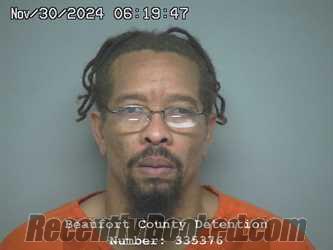 Recent Booking / Mugshot for HARVEY JAMES PREJEAN in Beaufort County ...