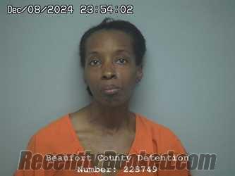 Recent Booking / Mugshot for AMATULLAH YASMINE MUHAMMAD in Beaufort ...