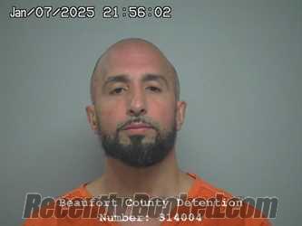 Recent Booking / Mugshot for ANGEL LUIS GARCED in Beaufort County ...