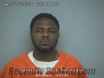 Recent Booking / Mugshot for ANTHONY SINGLETARY in Beaufort County ...
