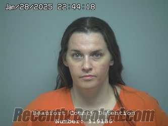 Recent Booking / Mugshot for ASHLEY ELISSA COOPER in Beaufort County ...