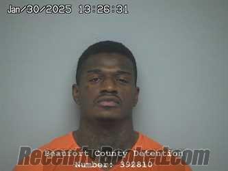 Recent Booking / Mugshot for TERRELL WALKER in Beaufort County, South ...